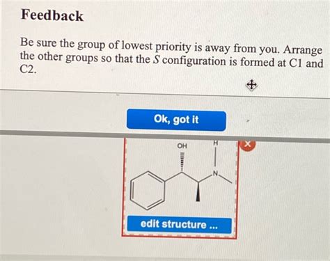Solved The Shrub Ma Huang Contains Two Biologically Active
