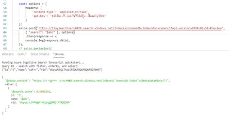 Nodejs How To Search With Special Characters Using Azure Suggestion
