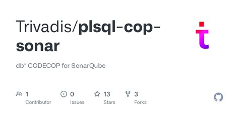 Github Trivadisplsql Cop Sonar Db Codecop For Sonarqube