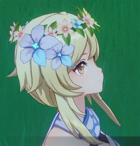Lumine In Flower Crown Icon