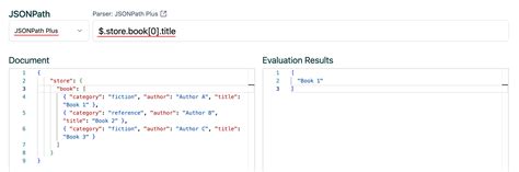 Jsonpath 介绍 Apifox 帮助文档