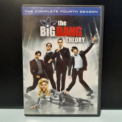 The Big Bang Theory Season 4 On Dvd Rated M Pal Region 2 Good