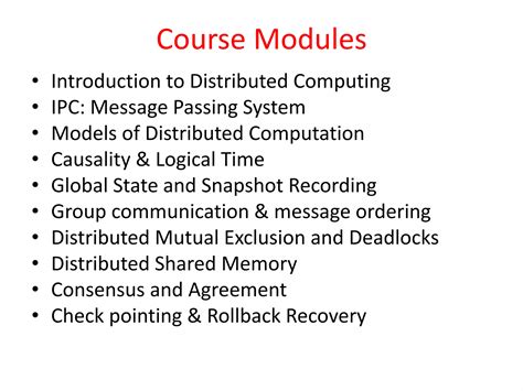 Distributed Computing Ppt Ppt