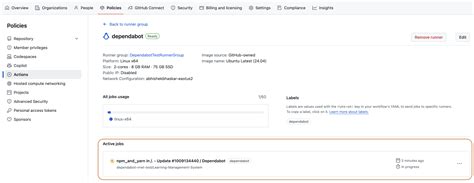 Setting up Dependabot to run on github-hosted action runners using the Azure Private Network ...