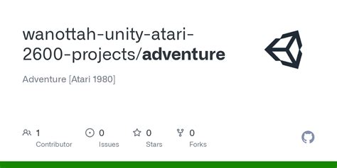 Github Wanottah Unity Atari 2600 Projectsadventure Adventure Atari 1980