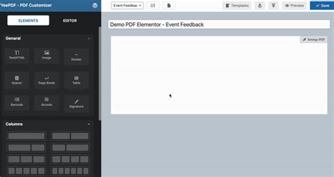 Pdf For Elementor Forms Drag And Drop Template Builder Wordpress