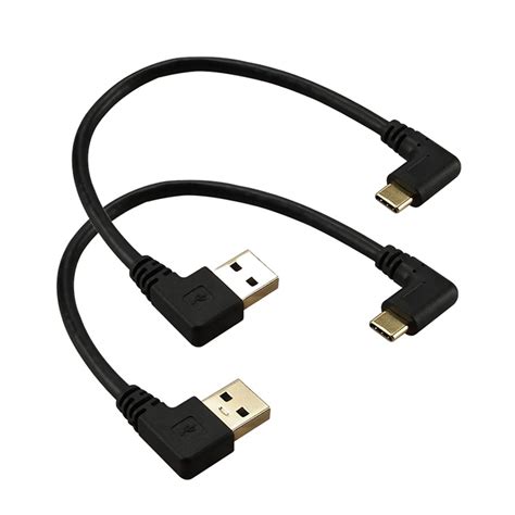 Left And Right Angle Usb C Extender Cable 90 Degree Type C