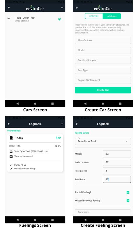EnviroCar Platform Independent App Groundwork Mid Term Post