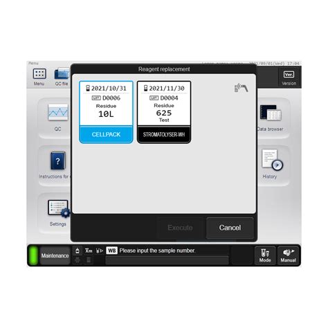 Sysmex 3 Part Differential Haematology Analysers