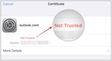Iphone Ios 16 Certificate Not Trusted With Microsoft 365 Account