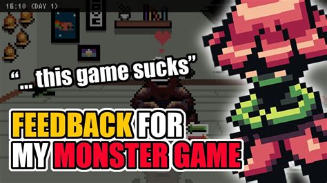 I Got My First Feedback Comcreatures Devlog 008 Gamedev Devlog