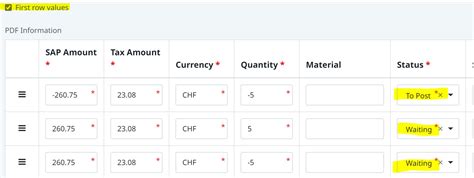 Change DataGrid Column Value Based On Checkbox And First DataGrid Row Action Center UiPath