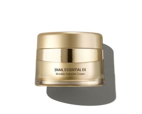 THE SAEM Snail Essential EX Wrinkle Solution Cream 50ml - testerkorea