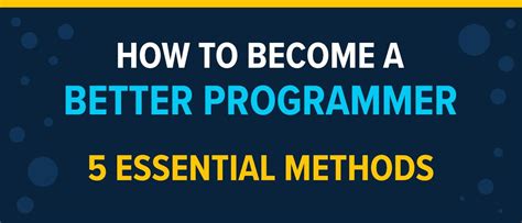 5 Simple Tips To Become A Better Programmer Hackernoon