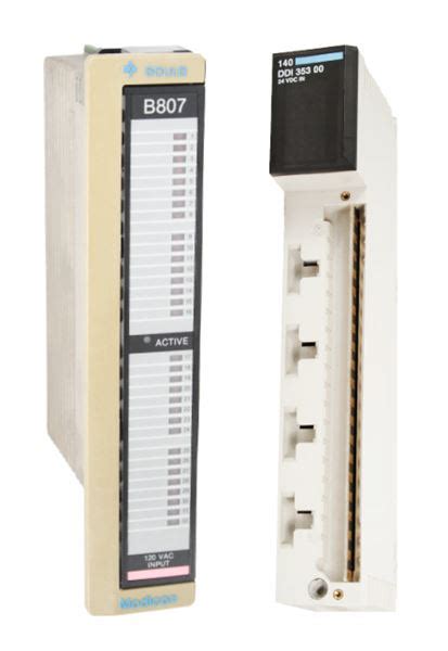 Modicon Programmable Logic Controller Plc Input Modules On Classic