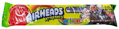 Airhead Extremes New Flavors Airhead Extreme Hoppin Berry Candy