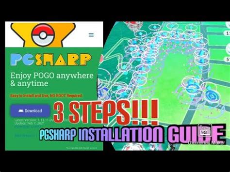 PGSHARP INSTALLATION GUIDE in minutes STEPS HACKING POKÉMON GO YouTube
