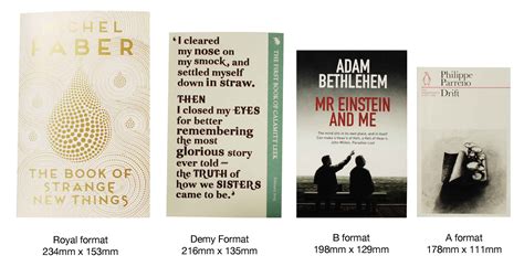 Uk Book Formats At Joannie Adams Blog
