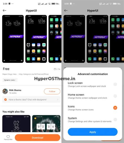 How To Enable HyperOS App Icons On MIUI Phones HyperOS Themes