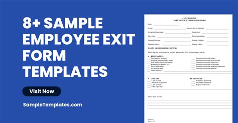 Employee Exit Form Template At Sharon Alexander Blog