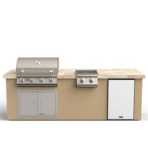 Outdoor Kitchen Islands And Frames Pre Built Grill Islands Living