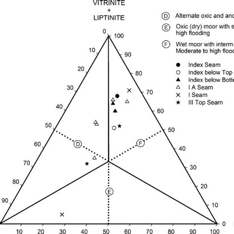 Facies Diagram Showing The Depositional Environment Of The Coal Seams