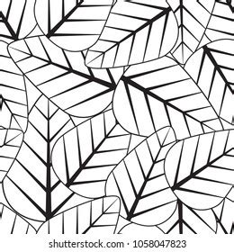 Leaf Design Pattern Stock Vector Royalty Free