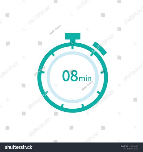 Minutes Timer Icon Min Stock Vector Royalty Free Shutterstock