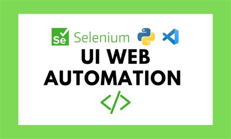 do ui web automation and web scraping with python by michaltyczynski