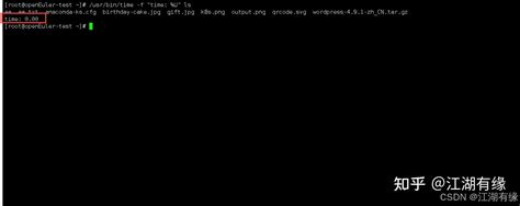 Linux系统之time命令的基本使用 知乎