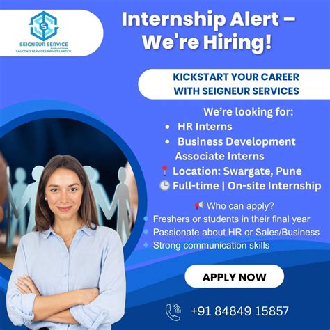 Internship Punejobs Hrinternship Businessdevelopment Freshers