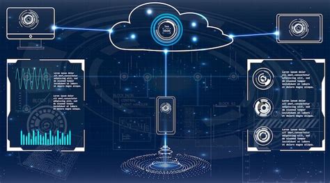 Premium Vector Modern Hud Radar Graphics