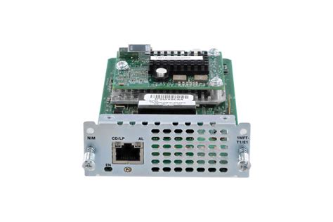 Cisco Nim 1mft T1 E1 Multiflex Trunk Voice And Wan Nim