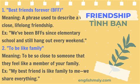 T V Ng Ti Ng Anh Ch Friendship T Nh B N English Ms Ly
