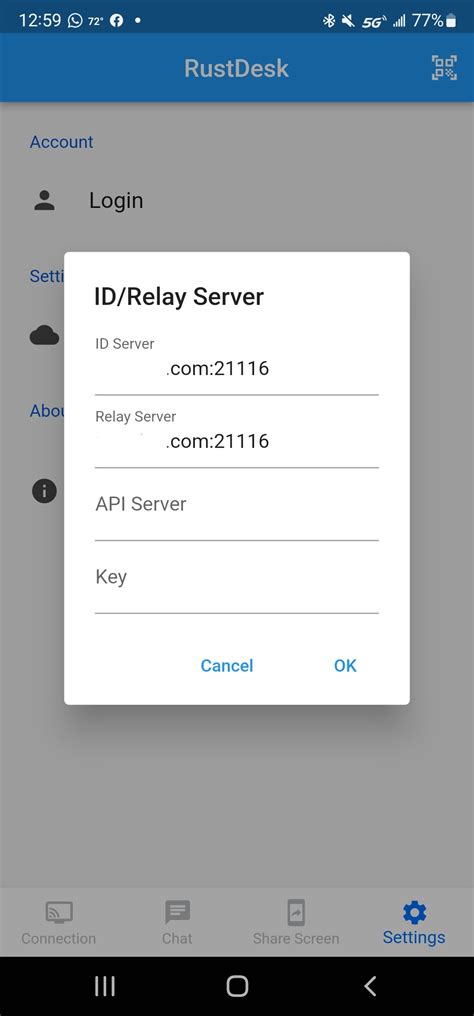 Hostname Issues On RustDesk Android App Address Family Not Supported By Protocol Issue