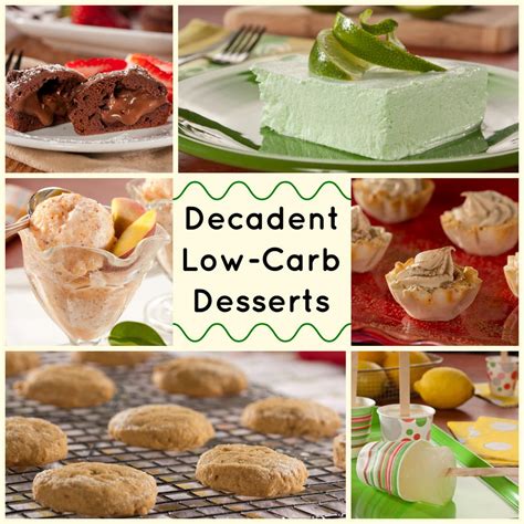Decadent Low Carb Desserts