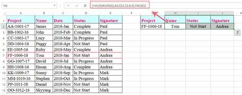 How To Vlookup To Return Multiple Columns From Excel Table