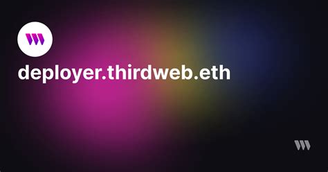 Thirdwebeth