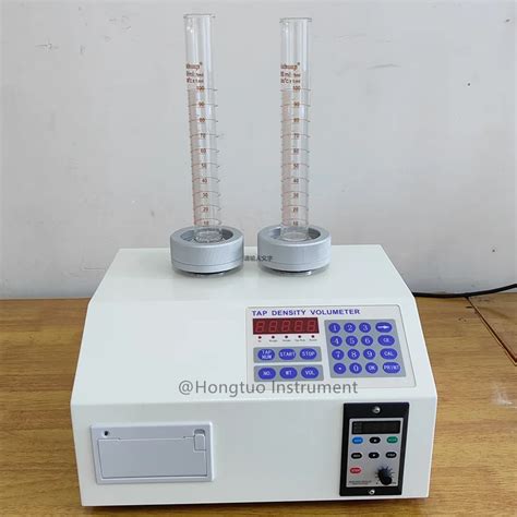 Professional Tapped Bulk Density Analyzer And Tap Density Tester Oem