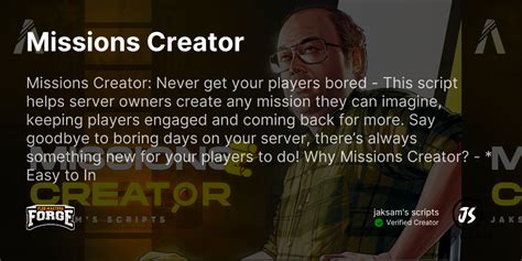 Pleb Masters Forge Hub Missions Creator