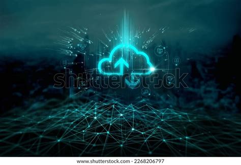 Cloud Connection Technology Data Transfer Cloud Stock Photo Shutterstock
