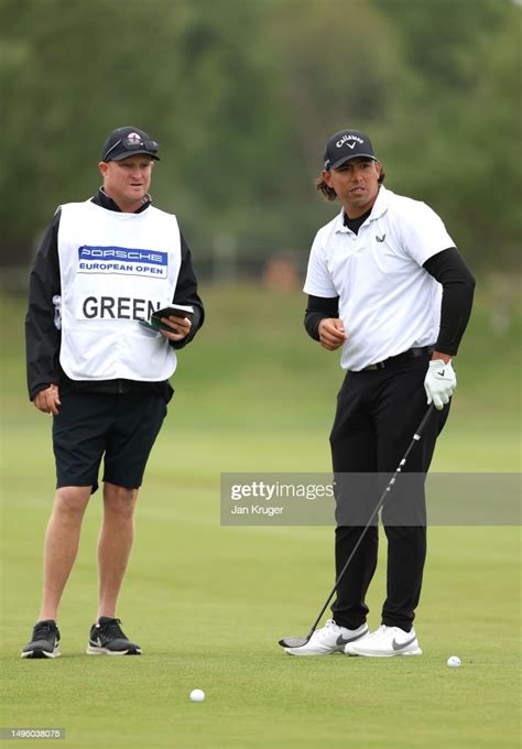 Gavin Green Of Malaysia Prepares To Play His Second Shot On The 15th