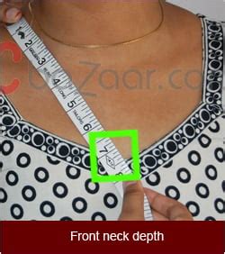 Front Neck Depth