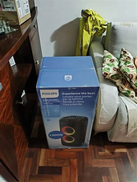 Caixa De Som Bluetooth Philips Tax4209 Party Speaker 1300w Bivolt 110