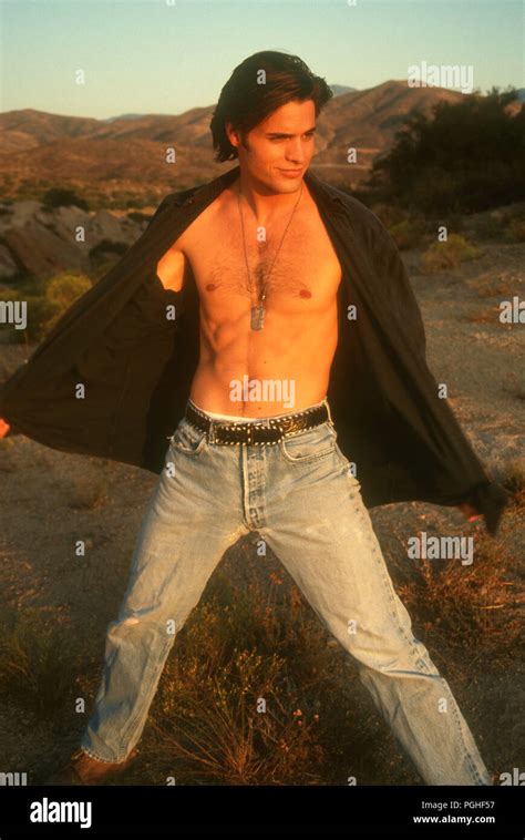 Mojave Desert Ca August 17 Exclusive Actor Michael Woolson Poses