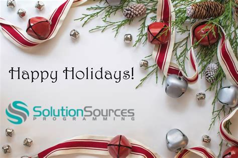 Solution Sources Programming Ssp On Linkedin Happy Holidays From