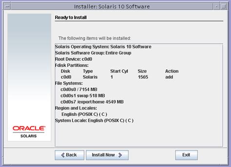 Installing And Configuring Unixoracle Solaris X86 Sysdba