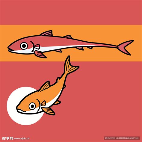 手绘卡通创意小鱼设计图 海报设计 广告设计 设计图库 昵图网