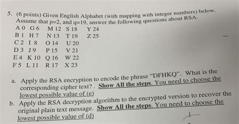 alphabet to numbers a 0 so the plaintext must be d the fourth letter
