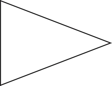 triangle template clipart best